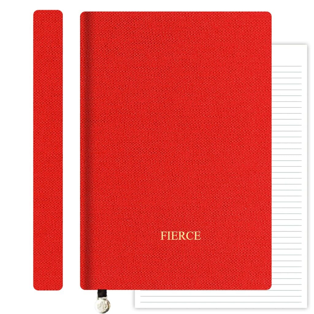 Fierce Angel Fire Lines Journal - Dutch & Deckle | Custom Planners ...